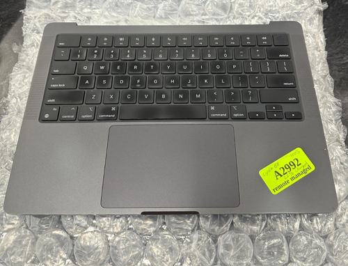 Apple MacBook Pro A2992 2023 Keyboard Top Case W/Battery-Trackpad Black ...