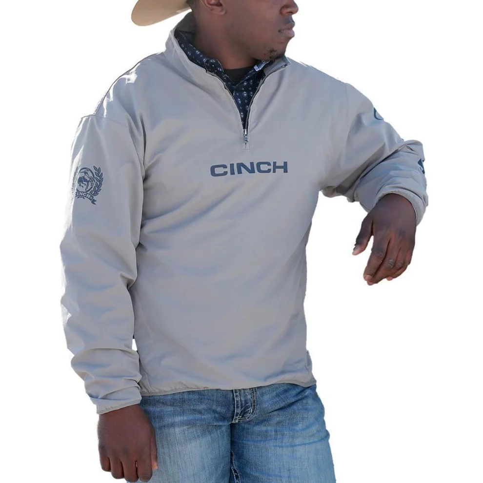 Cinch Men's Grey Windbreaker Jacket MWJ1000009 | eBay Cinch Men's Grey Windbreaker Jacket MWJ1000009 | eBay