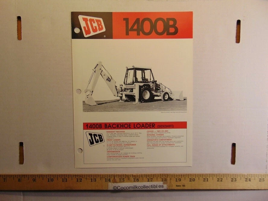 Jcb Backhoe 1400b