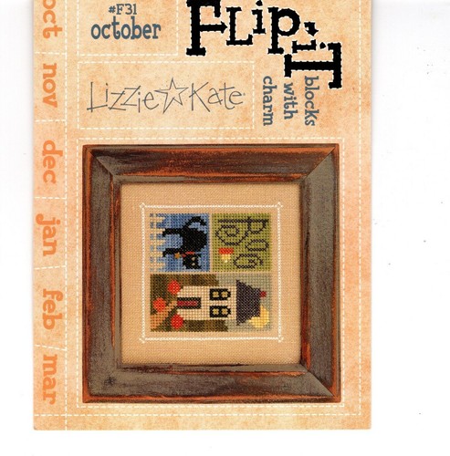 LIZZIE KATE counted cross stitch charts - FLIP IT Blocks,Year,Bits ...