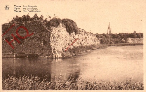 Picture Postcard::Ypres, Ieper, Les Remparts [Nels] | eBay UK