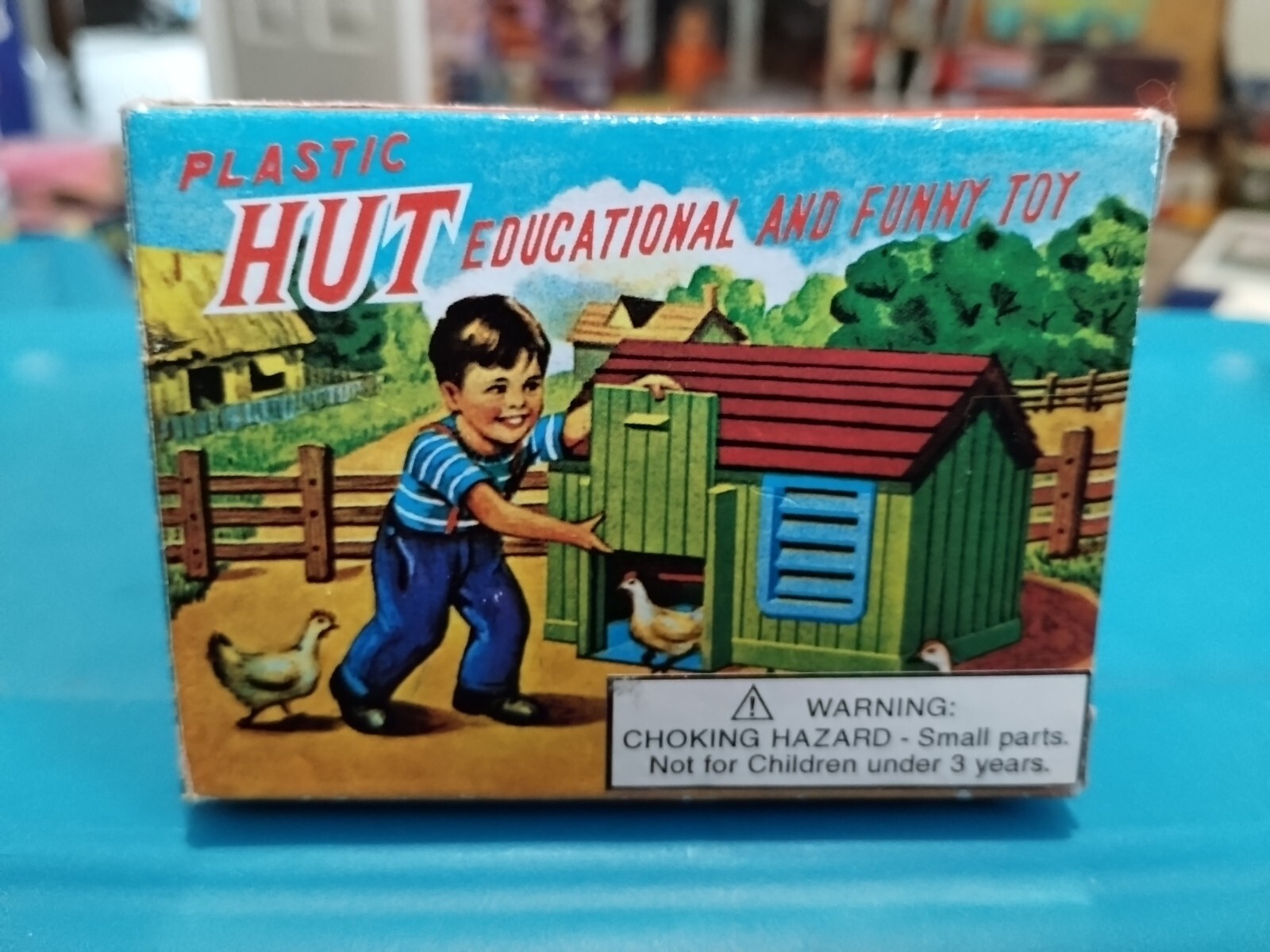 NEW Vintage Build Your Own Plastic Hut Toy Complete | eBay