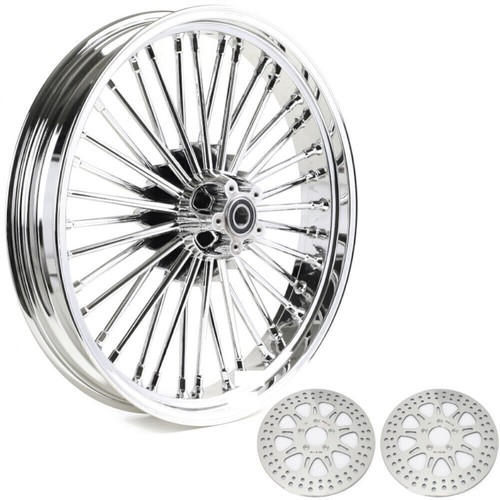 21x3.5 Fat Spoke Front Wheel Rotors for Harley Electra Road Glide 2009 ...