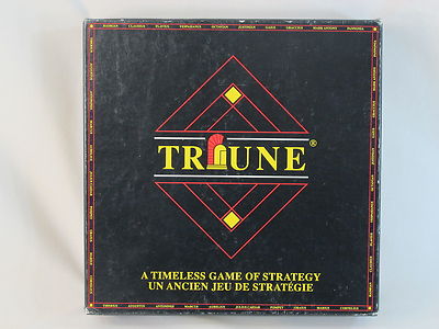 Triune 1989 Board Game 100% Complete Excellent Plus Condition Bilingual ...
