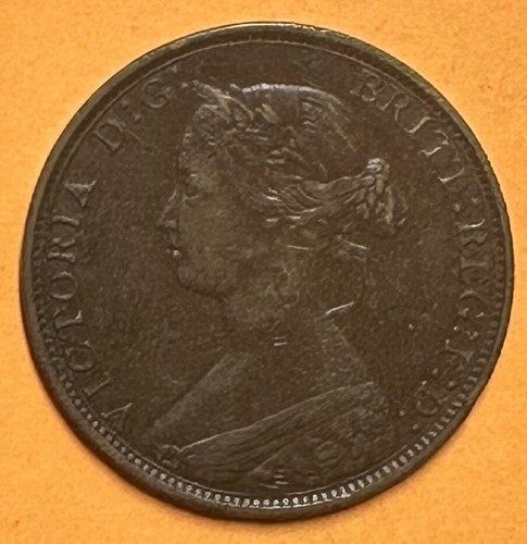 1869 HALF PENNY GREAT BRITAIN COIN, FREE SHIPPING | eBay