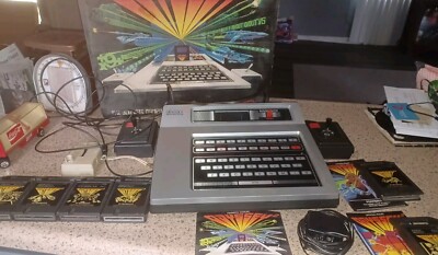 Vintage WORKING Magnavox Odyssey 2 Console in Box Controllers Wires & 6 ...