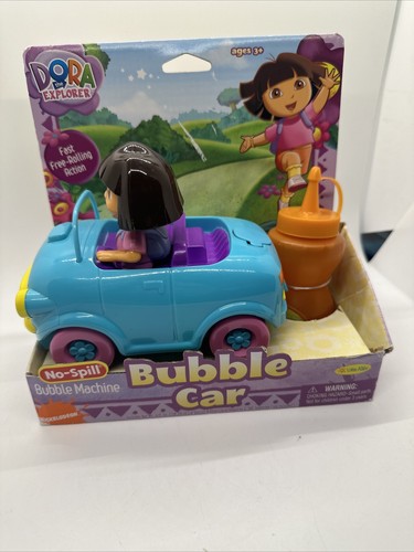 NEW!!!! Fisher-Price Mattel 2009 Dora the Explorer Bubble Car Machine ...