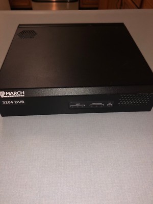 March Networks 3204, 4ch Compact Network DVR (no hdd) Tested & Working ...