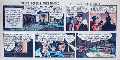 Steve Roper & Mike Nomad - full color Sunday comic page - February 1 ...