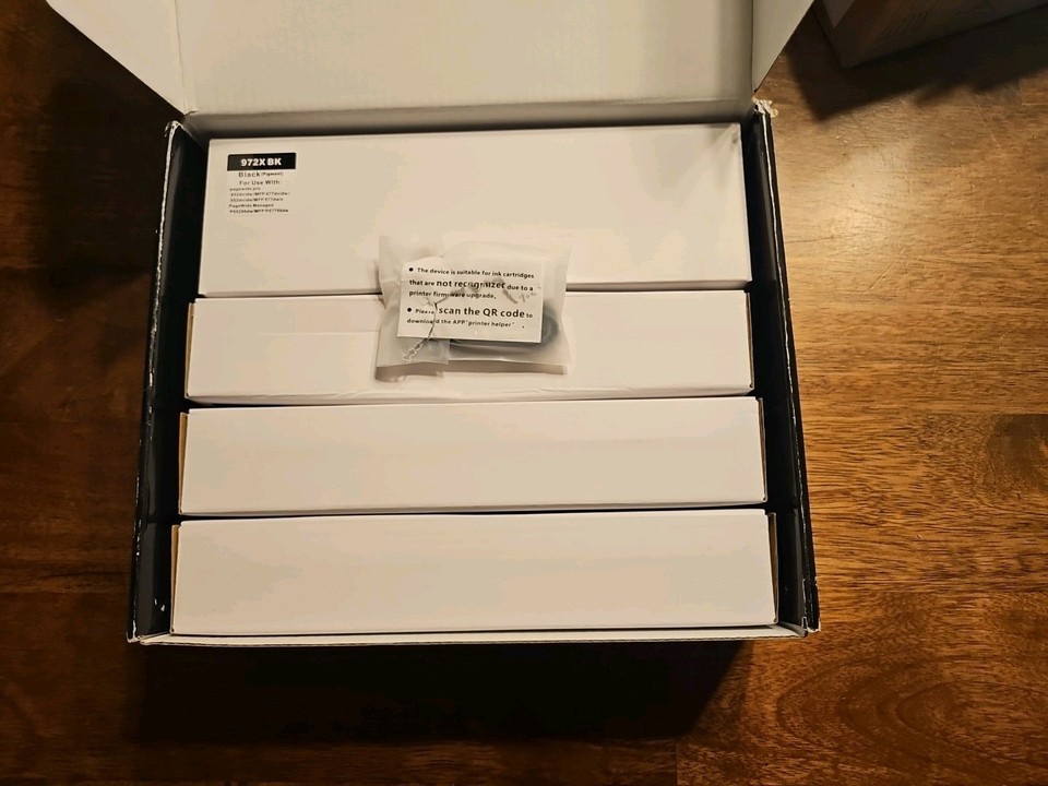 HP Compatible 972X High Yield 4-Pack Ink New In Open Box | eBay