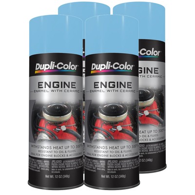 Duplicolor DE1616 (4-Pack), Engine Paint, Pontiac Metallic Blue, 12 oz ...