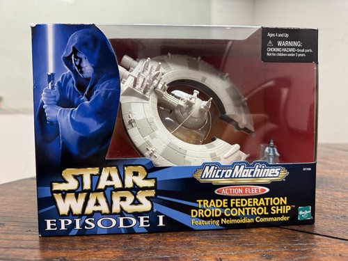 Star Wars Ep 1 Micro Machines Action Fleet Trade Federation Droid ...