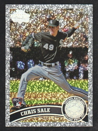 CHRIS SALE 2011 Topps DIAMOND ANNIVERSARY #65 SP RC SPARKLE Rookie Card ...