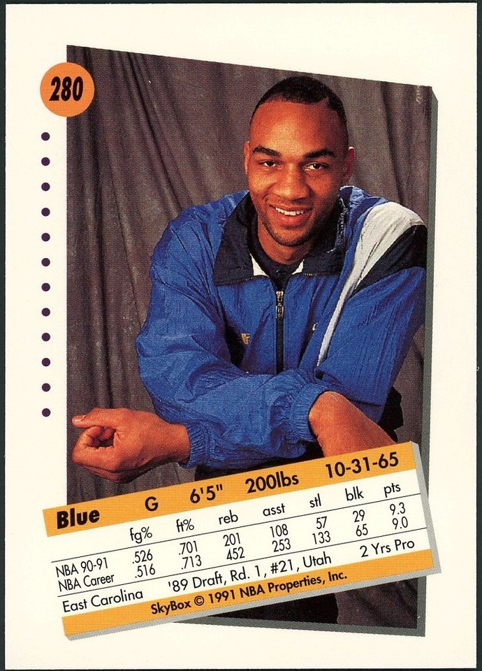 1991 SkyBox Theodore Edwards Card #280 | eBay