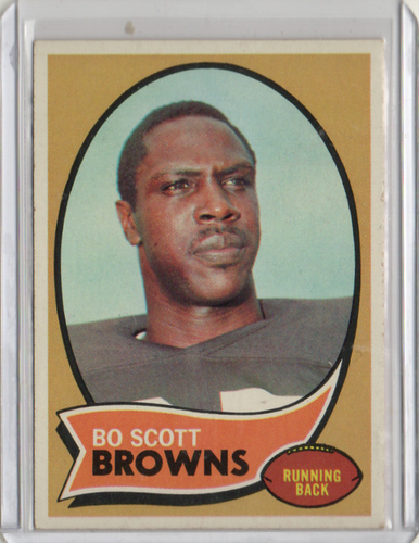 BO SCOTT 1970 TOPPS FOOTBALL CARD #117 BROWNS EX A120 | eBay