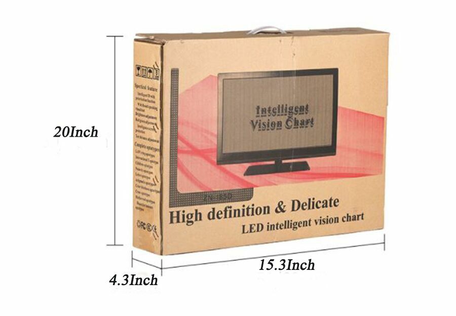 Multi-function 18.5" LED Display MICRO Chart Projector Eye chart 1m-6m ...