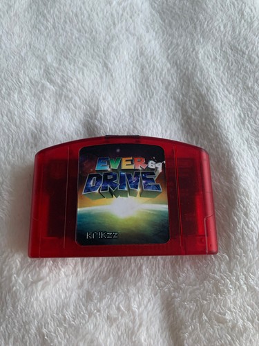 Nintendo 64 - Krikzz EverDrive V3.0 - N64 Red Transparent Shell | eBay