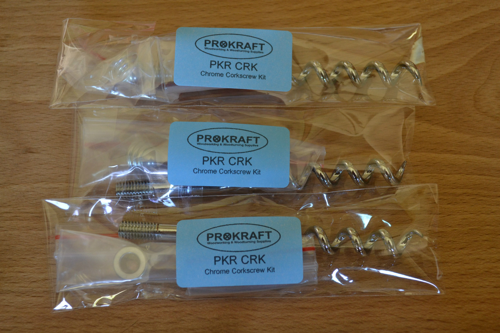 WOODTURNING PROJECTS - CORKSCREW KITS x 3 -PROKRAFT PKR CRK | eBay UK