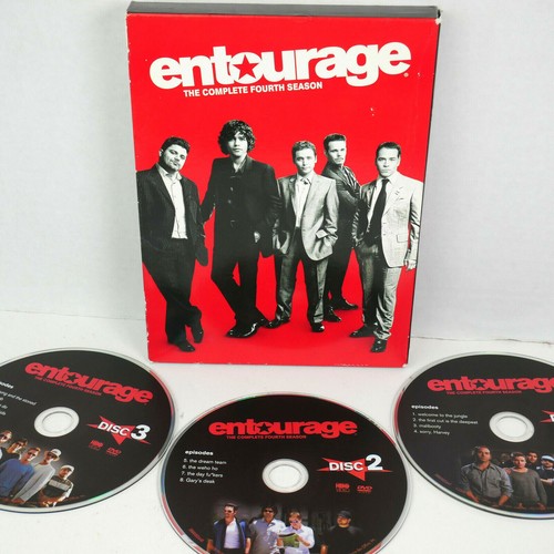 Entourage - The Complete Fourth Season 4 (DVD, 2015, 3-Disc Set ...