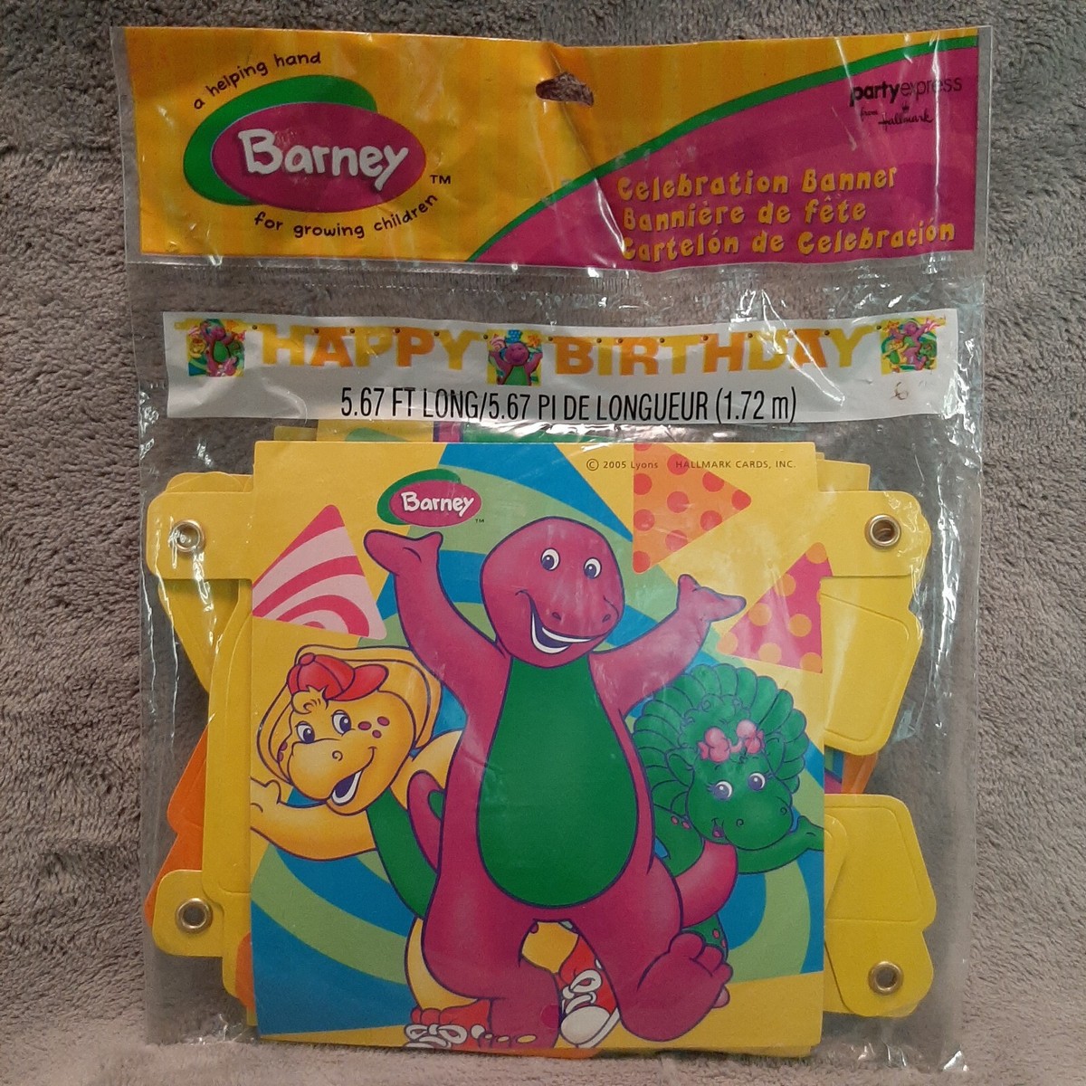 Barney And Friends Birthday Banner
