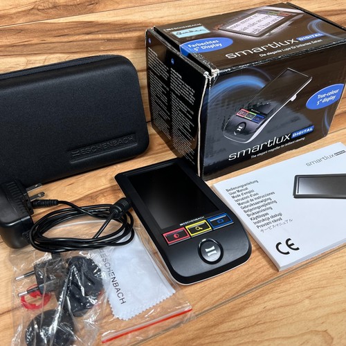 ESCHENBACH SmartLux Digital Portable Magnifier Handheld HD Tested ...