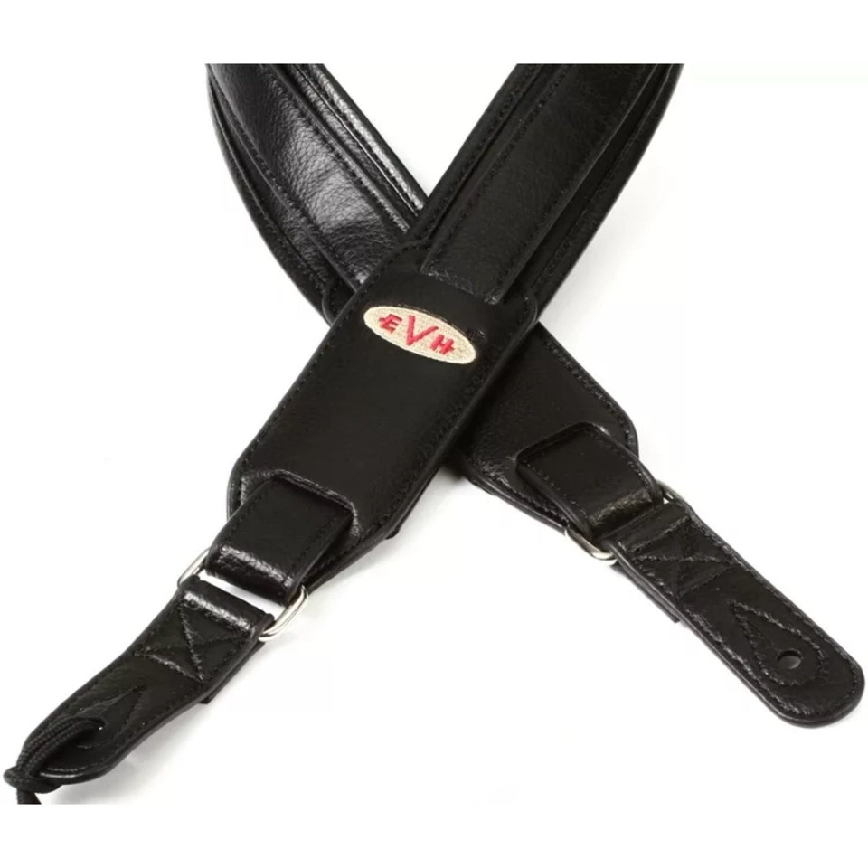 EVH Eddie Van Halen Signature 42" Premium Guitar Strap, Black ...