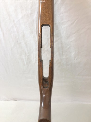 28.5" Brown Wood Rifle Gun Stock Hunting Parts With Metal Buttplate | eBay