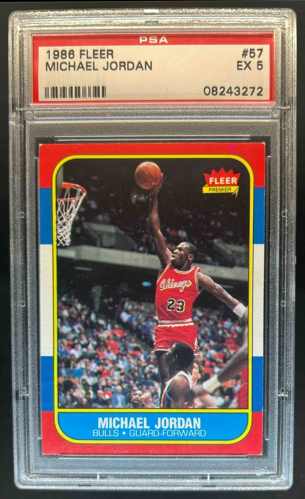 Michael Jordan Rookie Card Value Soaring - 1986-87 Fleer