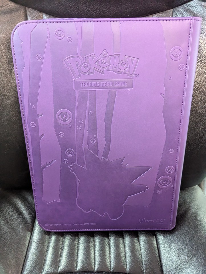 ULTRA PRO 9 POCKET ZIP BINDER ELITE GENGAR Q3-2025 | eBay