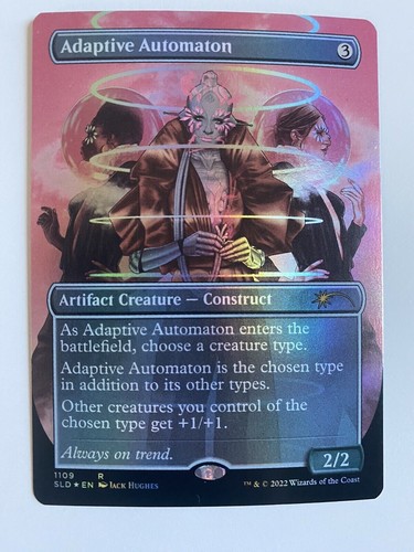 Adaptive Automaton SLD Foil Borderless Magic MTG Secret Lair If Looks ...