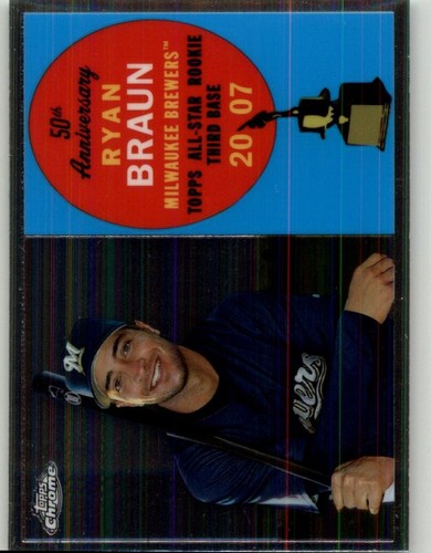 2008 Topps Chrome - Topps All-Rookie Team Ryan Braun #ARC21 for sale ...