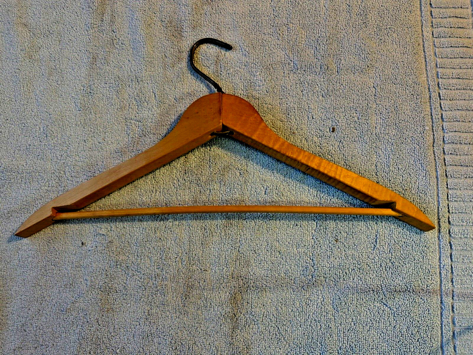 Vintage 1950 Wooden Ripley Clothes Hanger Suit Dress … - Gem
