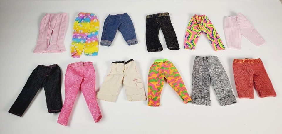 Lot Twelve (12) Capri Pants Barbie Clothes for 11.5" Doll + Bonus | eBay