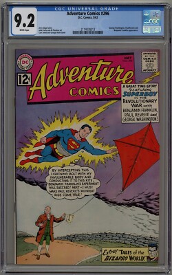 ADVENTURE COMICS #296 CGC 9.2 WHITE PAGES DC COMICS 1962 | eBay