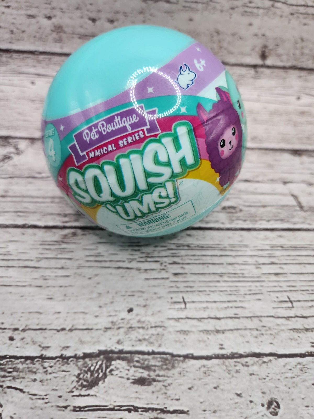 Squish 'Ums Pet Boutique Magical Series 4. Sealed Blind Globes Random ...