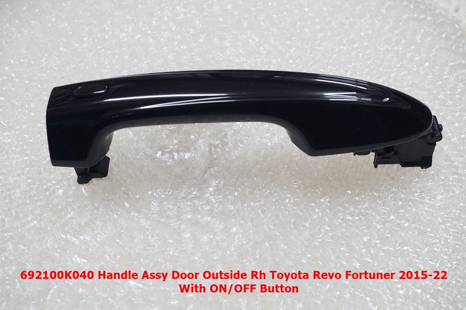 69210-0K040 Gloss Black Out Side Door Handle WITH ON/OFF Button For ...