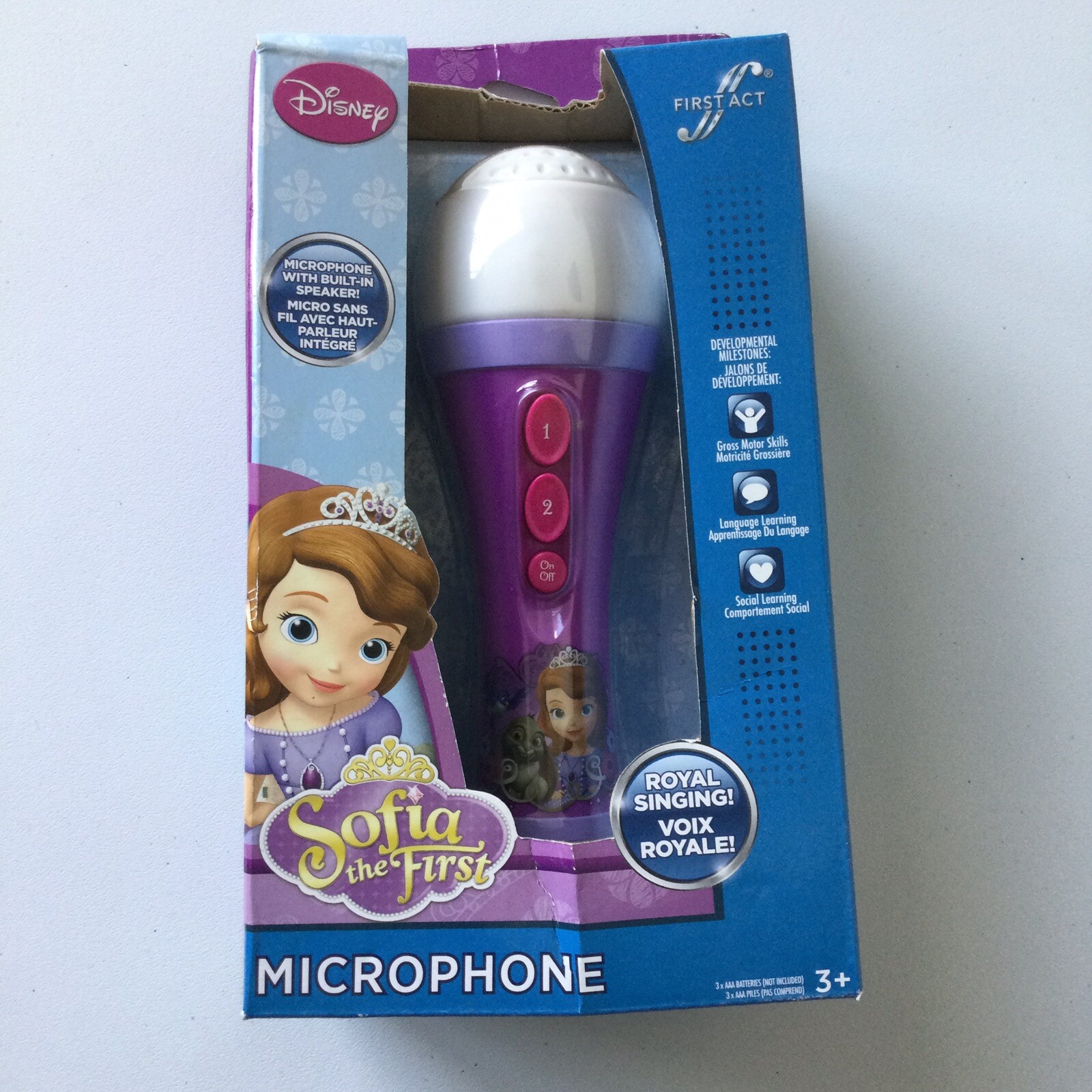First Act SF955 Disney Sofia the First Microphone. New In Box | eBay