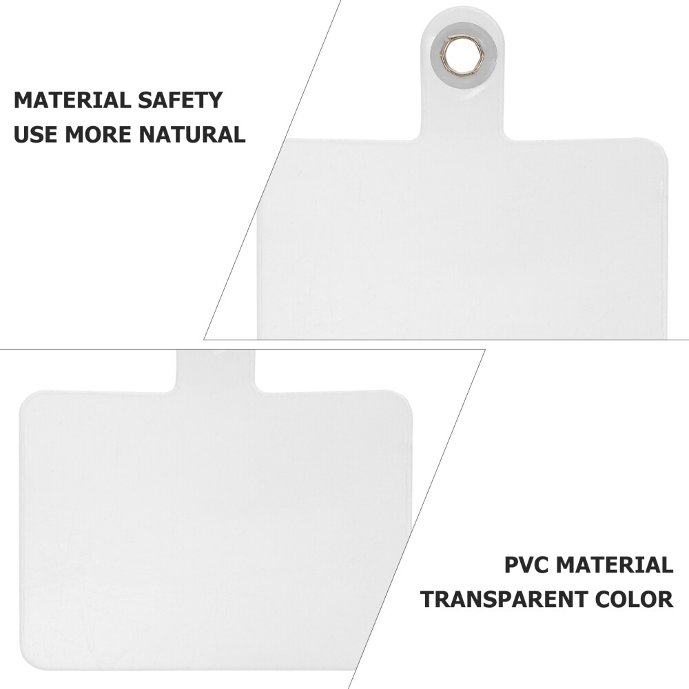 10 Pcs Card Gasket Lanyard Patch Universal Tether Labels Belt | eBay