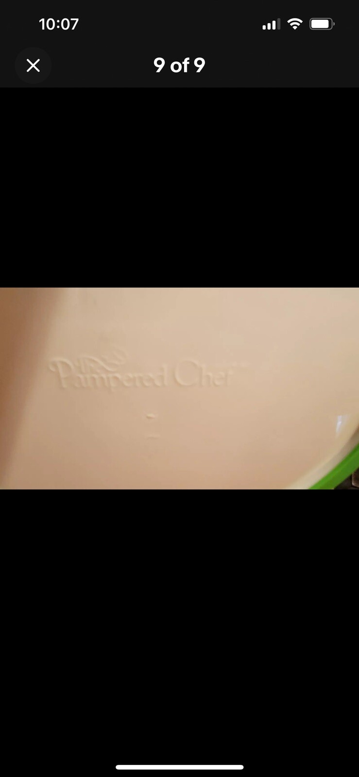 BRAND Pampered Chef 8 Quart Collapsible Serving Bowl 2792 Retired ...