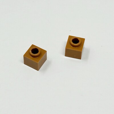 86996 LEGO Parts Brick 1x1x2/3 w/ Open Studs MEDIUM NOUGAT (2) | eBay