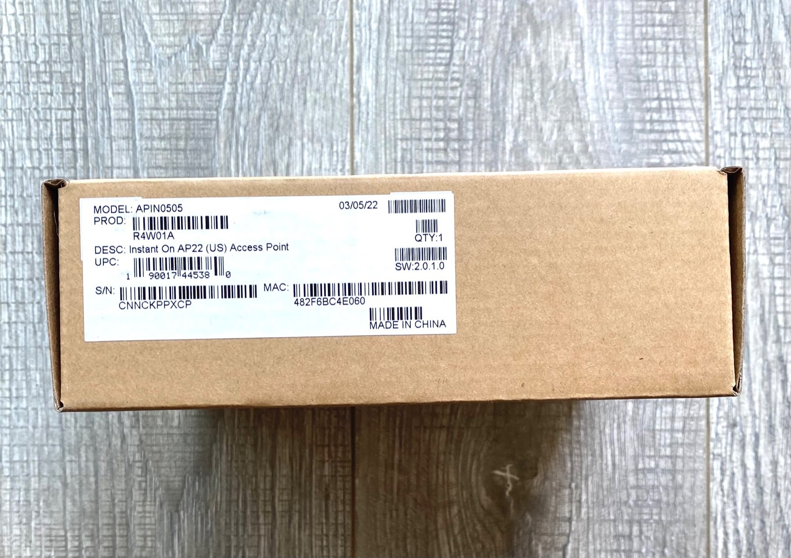 HPE Aruba Instant on AP22 Wireless Access Point - White (R4W01A) | eBay