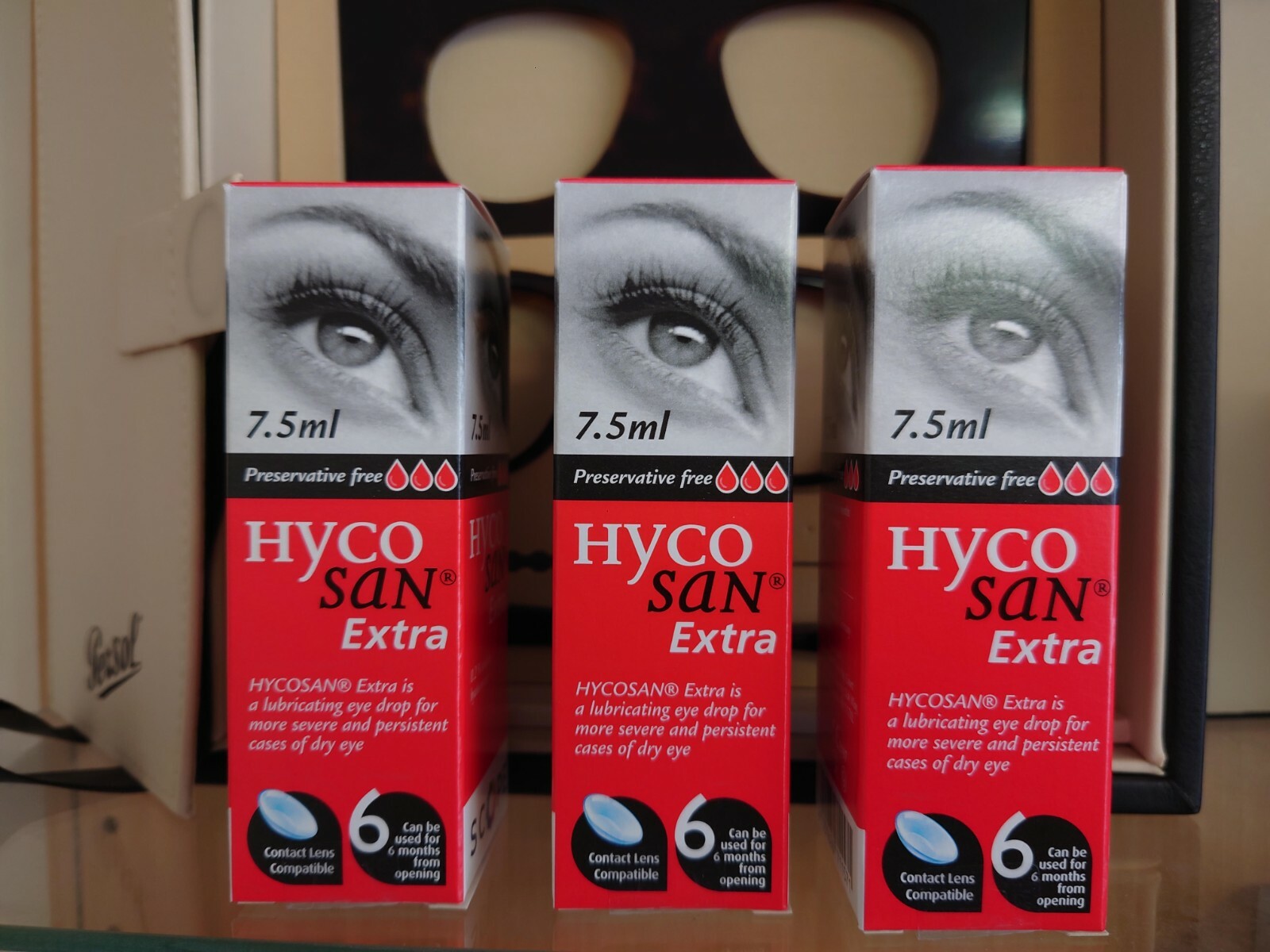 Hycosan Extra 3x pack Preservative Free DRY Eye Drops RECOMMENDED BY ...