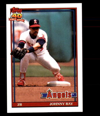 1991 Topps #273 Johnny Ray California Angels | eBay