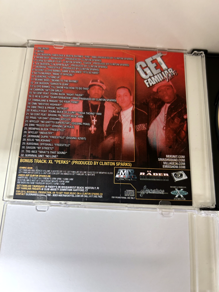 2X RARE G-UNIT 50 CENT CLINTON SPARKS CUTMASTER C MIXTAPE MIX CD NYC ...