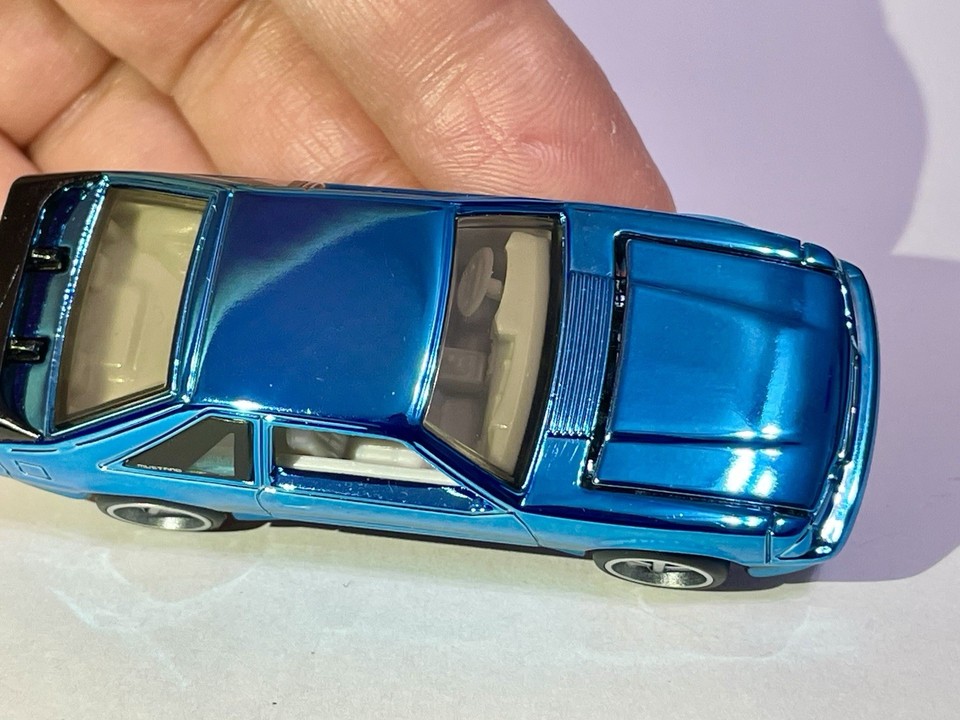 Hot Wheels 1993 Ford Mustang Cobra R SPECTRAFLAME BLUE - CUSTOM MADE 🟥⬜ ...