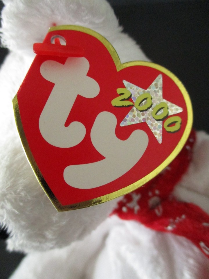 TY 2000 Holiday Teddy Bear~Birthday~Dec 24, 2000~🎅 MWMT~Ships Free | eBay