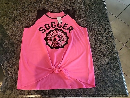NWT JUSTICE SOCCER Tank 20 Plus | eBay Australia