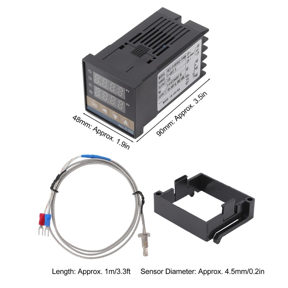 Digital PID Thermostat Kit Waterproof High Accuracy Quick Response ...