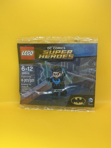 Lego DC Comics Super Heroes Batman: Nightwing minifigure sealed polybag ...