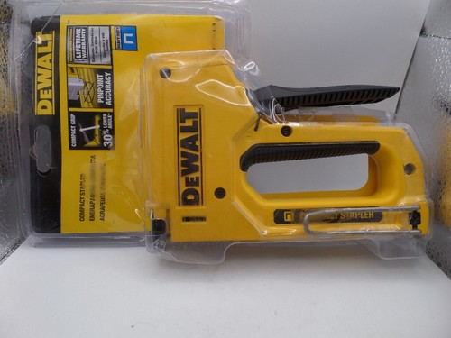 DEWALT DWHTTR130LH HEAVY-DUTY COMPACT STAPLER STAPLE GUN PINPOINT ACCURACY | eBay